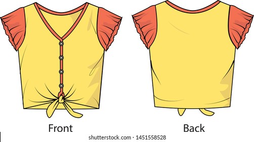 Blouse Lady Vector Template: เวกเตอร์สต็อก (ปลอดค่าลิขสิทธิ์ ...