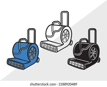 Blower Machine Clipart Svg Printable Vector Stock Vector (Royalty Free ...