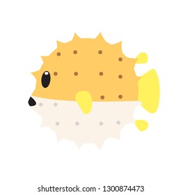 Blowfish Emoji Vector Stock Vector (Royalty Free) 1300874473 | Shutterstock