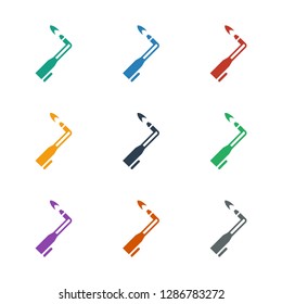 Blowtorch Icon Pattern Seamless White Background Stock Vector (Royalty ...