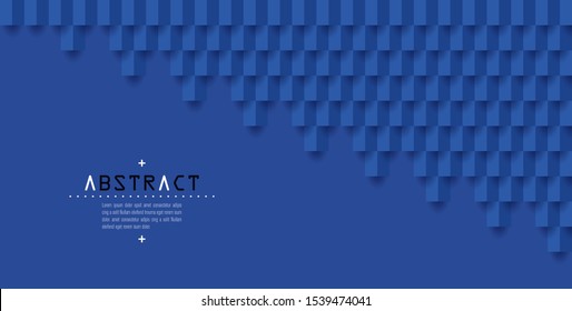 Blue Abstract Architecture Background Copy Space Stock Vector (Royalty ...