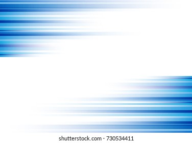 Blue Abstract Horizon Lines Background Technology Stock Vector (Royalty ...