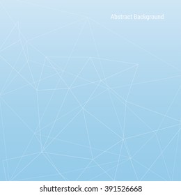 Blue Abstract Mesh Background Stock Vector (Royalty Free) 391526668 ...