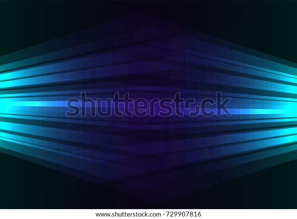 Blue Abstract Speed Spotlight Background Square Stock Vector (Royalty ...