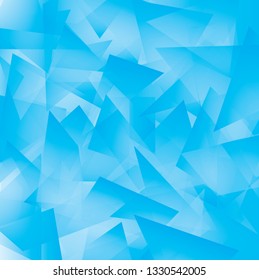 Blue Abstract Triangular Wallpaper Stock Vector (Royalty Free ...