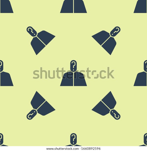 Blue Anonymous Man Question Mark Icon: เวกเตอร์สต็อก (ปลอดค่าลิขสิทธิ์ ...