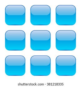Blue App Background Modern Style Shiny Stock Vector (Royalty Free ...