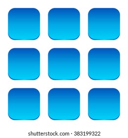 Blue App Background Modern Style High Stock Vector (Royalty Free ...