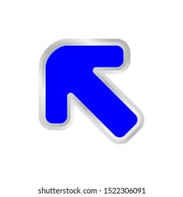 Blue Arrow Pointing Left Clip Art: เวกเตอร์สต็อก (ปลอดค่าลิขสิทธิ์ ...