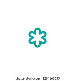 Blue Asterisk Footnote Icon Asterisk Line Stock Vector (Royalty Free ...