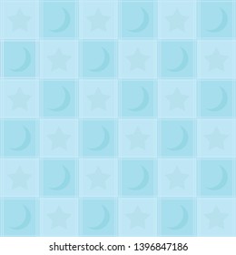 Blue Baby Background Wallpaper Pattern Square Stock Vector (Royalty ...