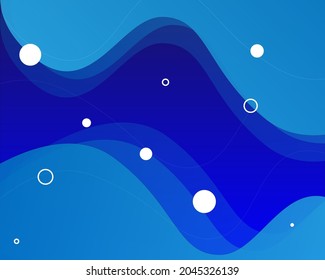 Blue Background Bubbly Texture Unique Stock Vector (Royalty Free ...