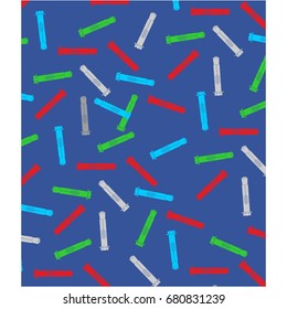 Blue Background Colored Anchors Stock Vector (Royalty Free) 680831239 ...