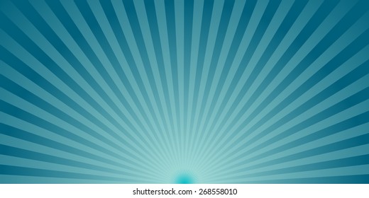 Blue Background Half Sunburst Vector: vector de stock (libre de ...