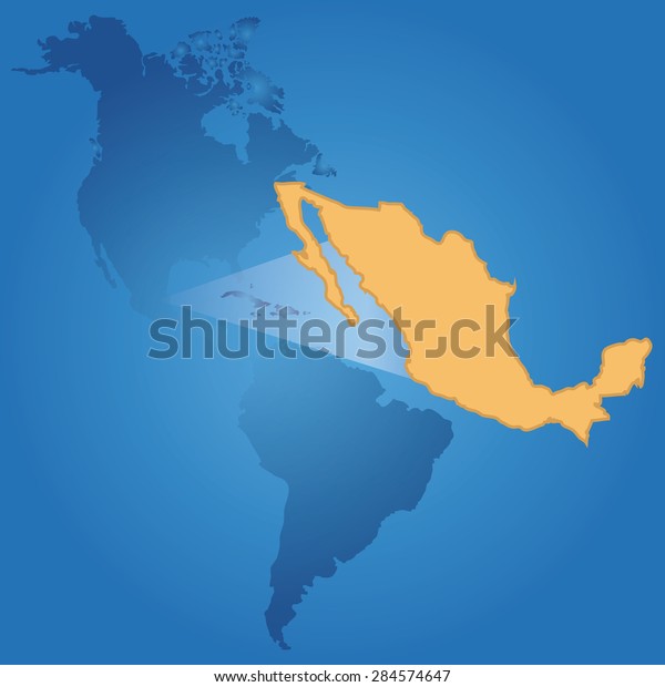 Blue Background Map Continent Country Vector Stock Vector (Royalty Free ...