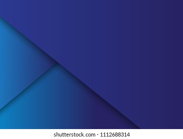 Blue Background Paper Design Material Design Stock Vector (Royalty Free ...