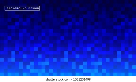 Blue Background Pixel Art Vector Eps: เวกเตอร์สต็อก (ปลอดค่าลิขสิทธิ์ ...