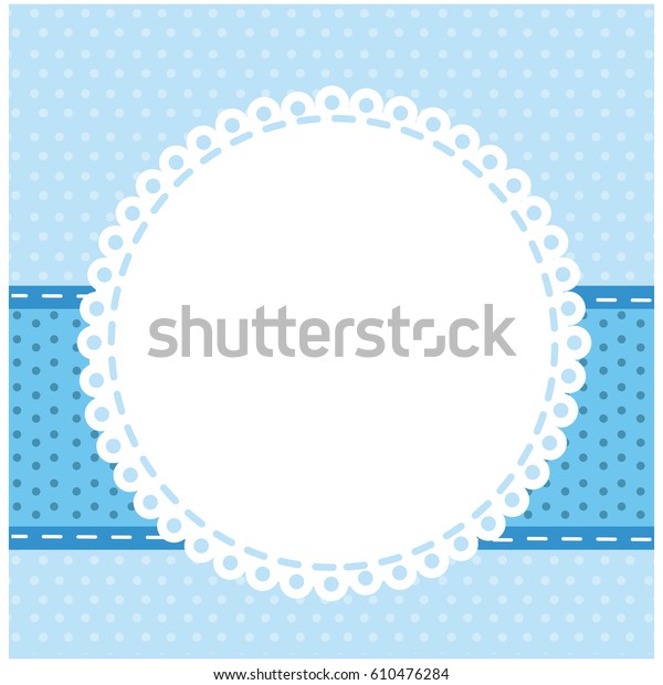Blue Background Round Symbol Icon Vector Stock Vector (Royalty Free ...