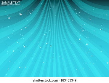 Blue Background Slide Stars Vector Background Stock Vector (Royalty ...