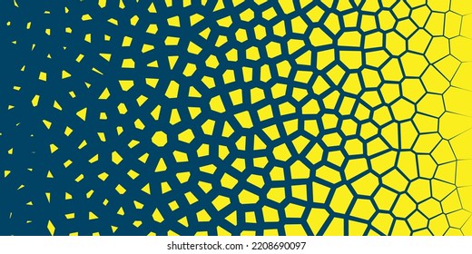 Blue Background Yellow Figure Stock Vector (Royalty Free) 2208690097 ...
