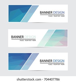 Blue Banner Design Stock Vector (Royalty Free) 704407786 | Shutterstock