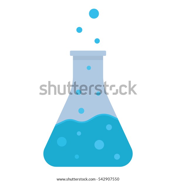 Blue Boiling Potion Color Icon Laboratory Stock Vector (Royalty Free ...