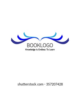 Blue Book Logo On White Background Stock Vector (Royalty Free ...