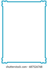 Big Swastik Hindu God Border Page Stock Illustration 1932799463 ...