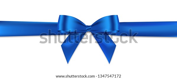 Arc bleu - ligne horizontale brillante : image vectorielle de stock ...