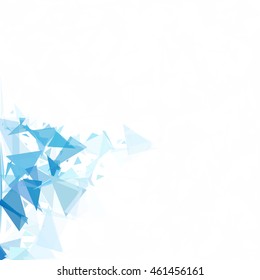 Blue Break Mosaic Background Creative Design Stock Vector (Royalty Free ...