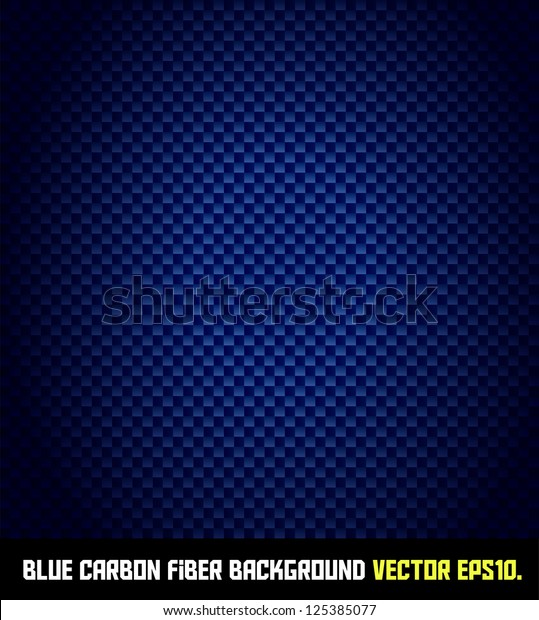 Blue Carbon Fiber Background Vector Eps10 Stock Vector (Royalty Free ...