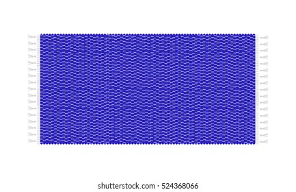 Blue Carpet Vector Illustration Isolated On Stock Vector (Royalty Free ...