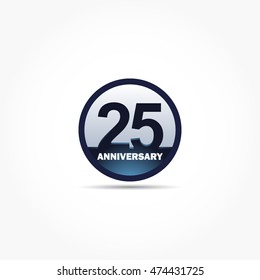 Blue Circle Number Some Light Effect Stock Vector (Royalty Free ...