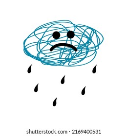 4,180 Sad cloud icon Images, Stock Photos & Vectors | Shutterstock