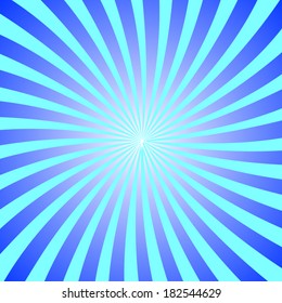 Blue Color Burst Background Vector Illustration Stock Vector (Royalty ...