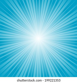 Blue Burst Background Stock Vector (Royalty Free) 703395922