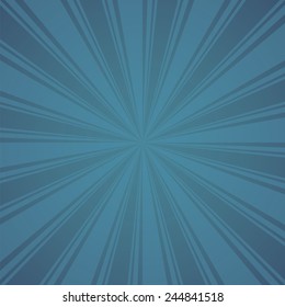 Blue Color Burst Background Vector Illustration Stock Vector (Royalty ...