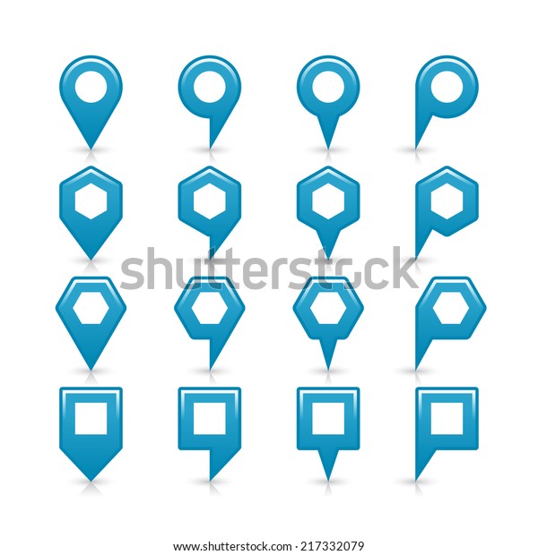 Blue Color Map Pin Sign Satin: เวกเตอร์สต็อก (ปลอดค่าลิขสิทธิ์ ...