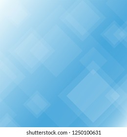 Blue Color Shape Abstract Background Flat Stock Vector (Royalty Free ...