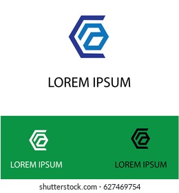 Blue Company Logo Stock Vector (Royalty Free) 627469754 | Shutterstock