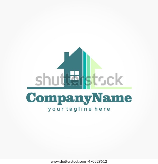 Blue Company Logo Vector Stock Vector (Royalty Free) 470829512
