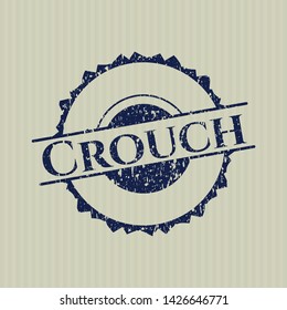 Blue Crouch Distressed Rubber Texture Stock Vector (Royalty Free ...