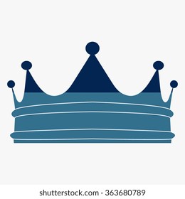 Blue Crown Icon Stock Vector (Royalty Free) 363680789 | Shutterstock