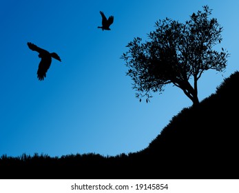Blue Dawn Stock Vector (Royalty Free) 19145854 | Shutterstock
