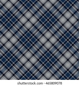 Simple Blue Grey Plaid Pattern Vector Stock Vector (Royalty Free ...