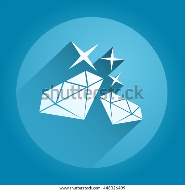 Blue Diamonds Symbol Stock Vector (Royalty Free) 448326409 | Shutterstock
