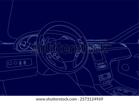 Car Dashboard Drawing | Free download on ClipArtMag