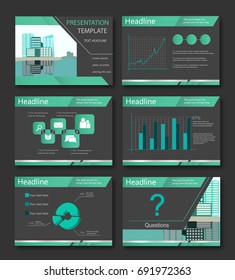 Blue Elements Infographics On White Grey Stock Vector (Royalty Free ...