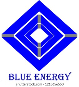 Blue Energy Logo Template Stock Vector (Royalty Free) 1213656550 ...