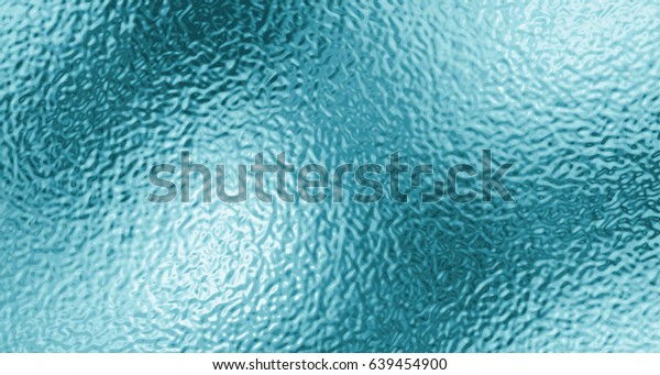 Blue Foil Gradient Texture Background Turquoise Stock Vector (Royalty ...